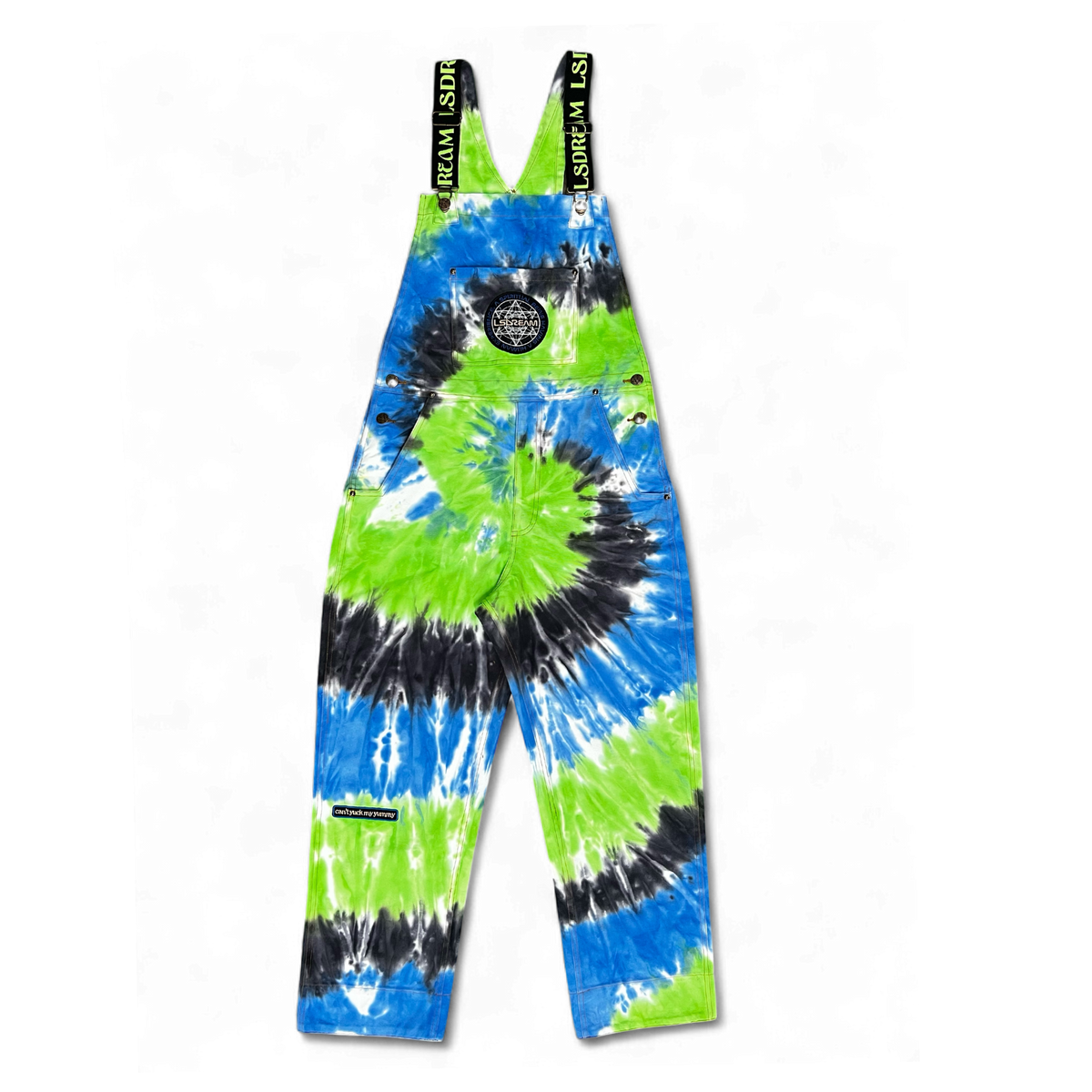 CUSTOM TIE-DYE OVERALLS - V2 – LSDREAM Official Store